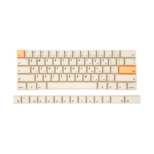 XDA Light Orange Keycap Set PBT » 1upkeyboards